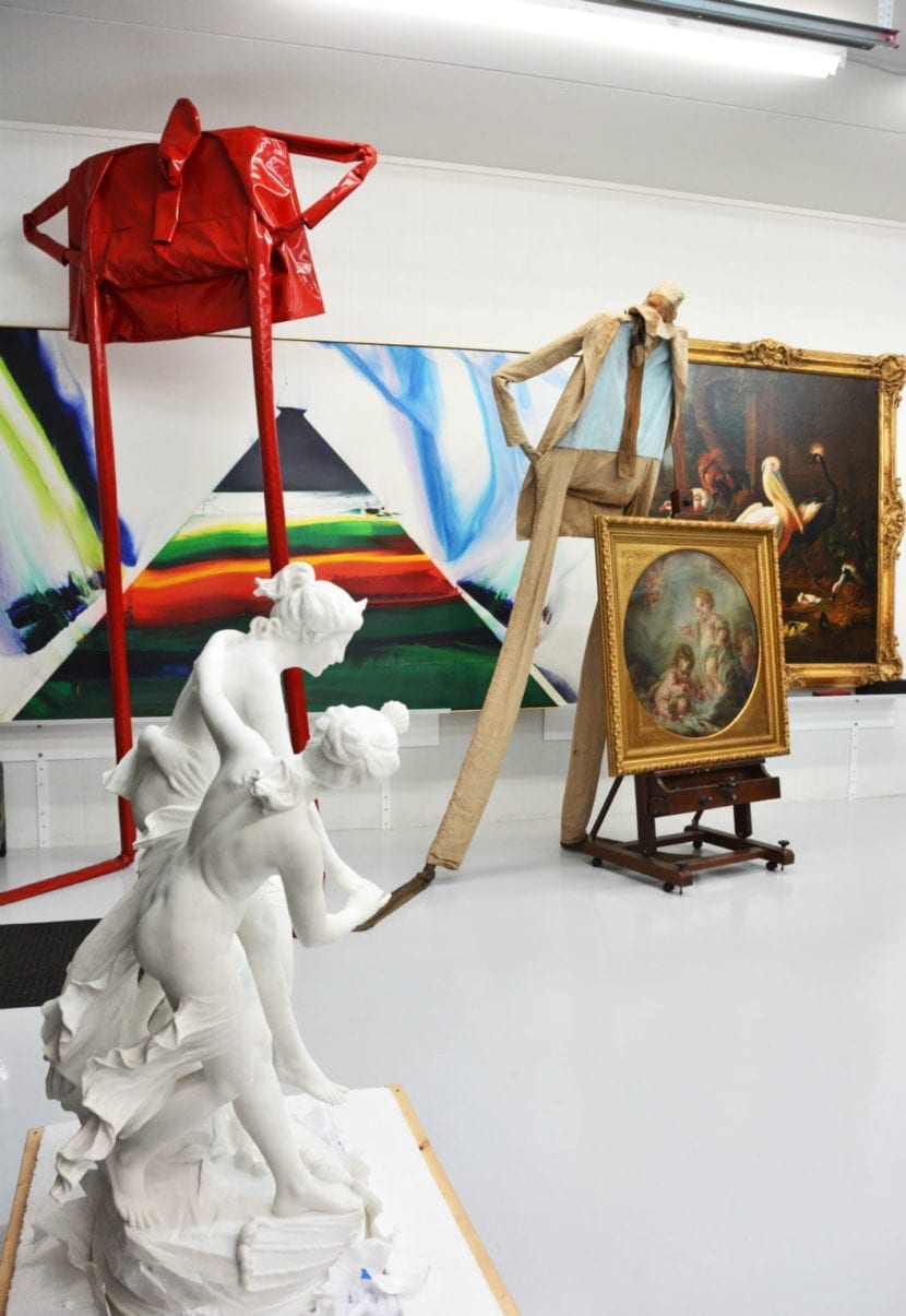 Highly Secure Art Conservation Laboratory | Stella Art Conservation